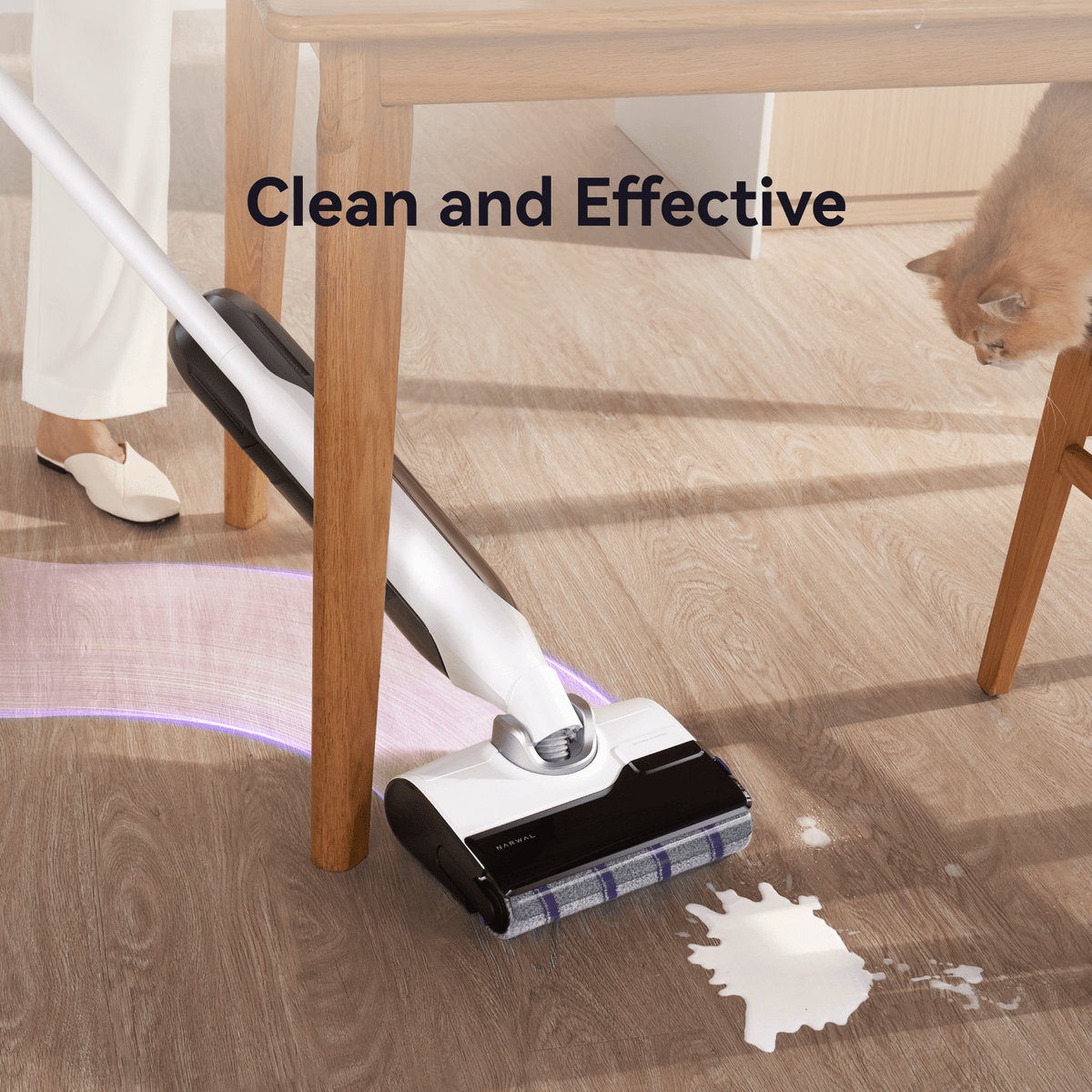 Soft velvet roller brush module for S30 Series – Narwal Robotics