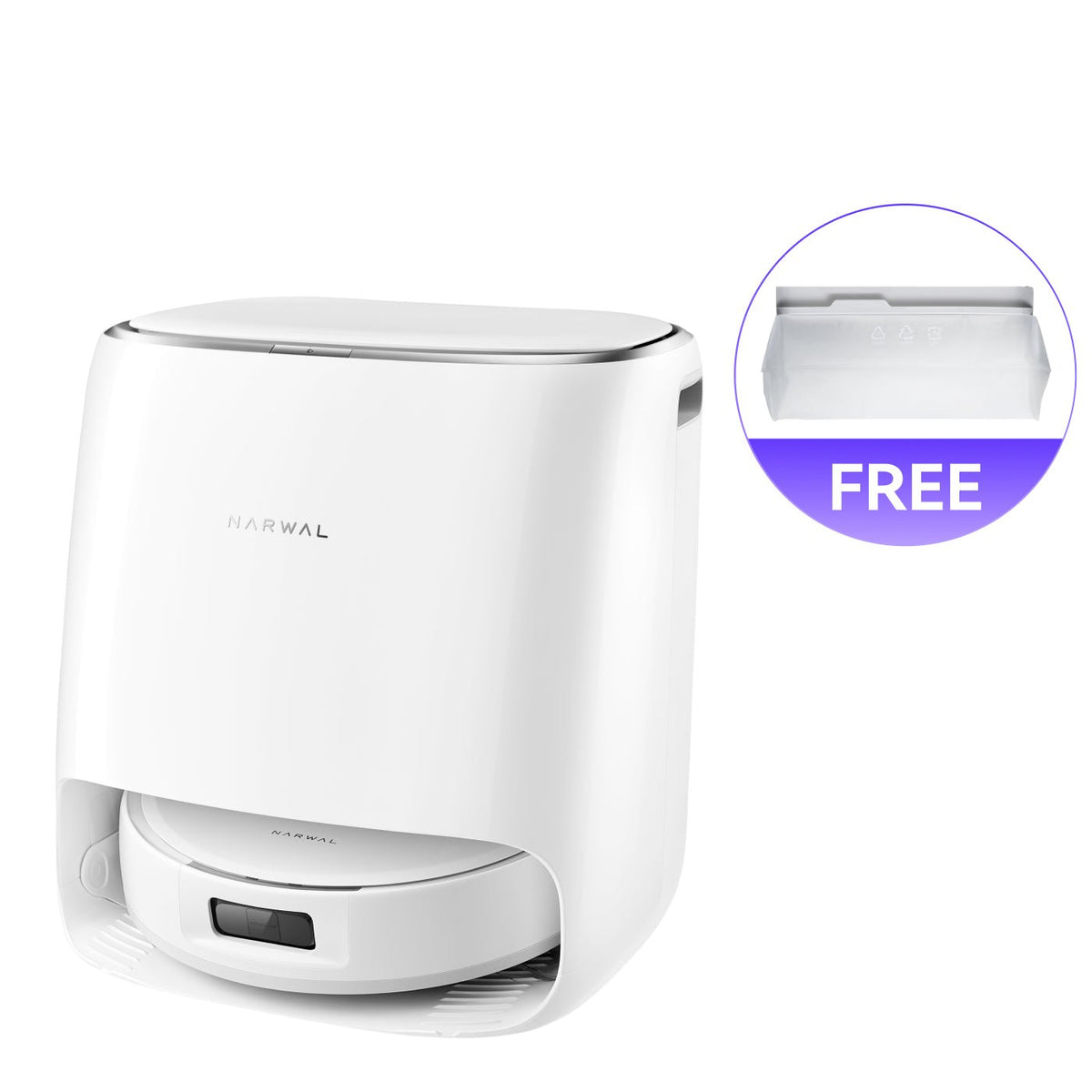 Narwal Freo Pro Robot Vacuum & Mop – Tangle-Free, Anti-Hair Wrap ...